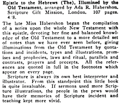 Ada Ruth Habershon | Plymouth Brethren Archive